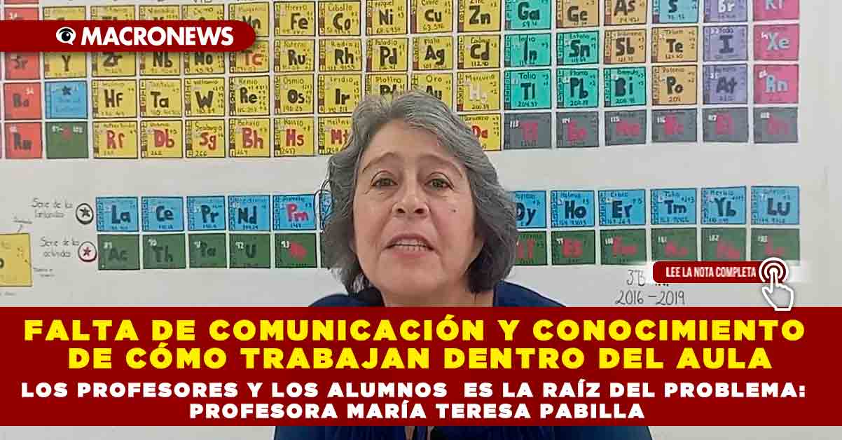 FALTA DE COMUNICACIÓN Y CONOCIMIENTO DE CÓMO TRABAJAN DENTRO DEL AULA ...