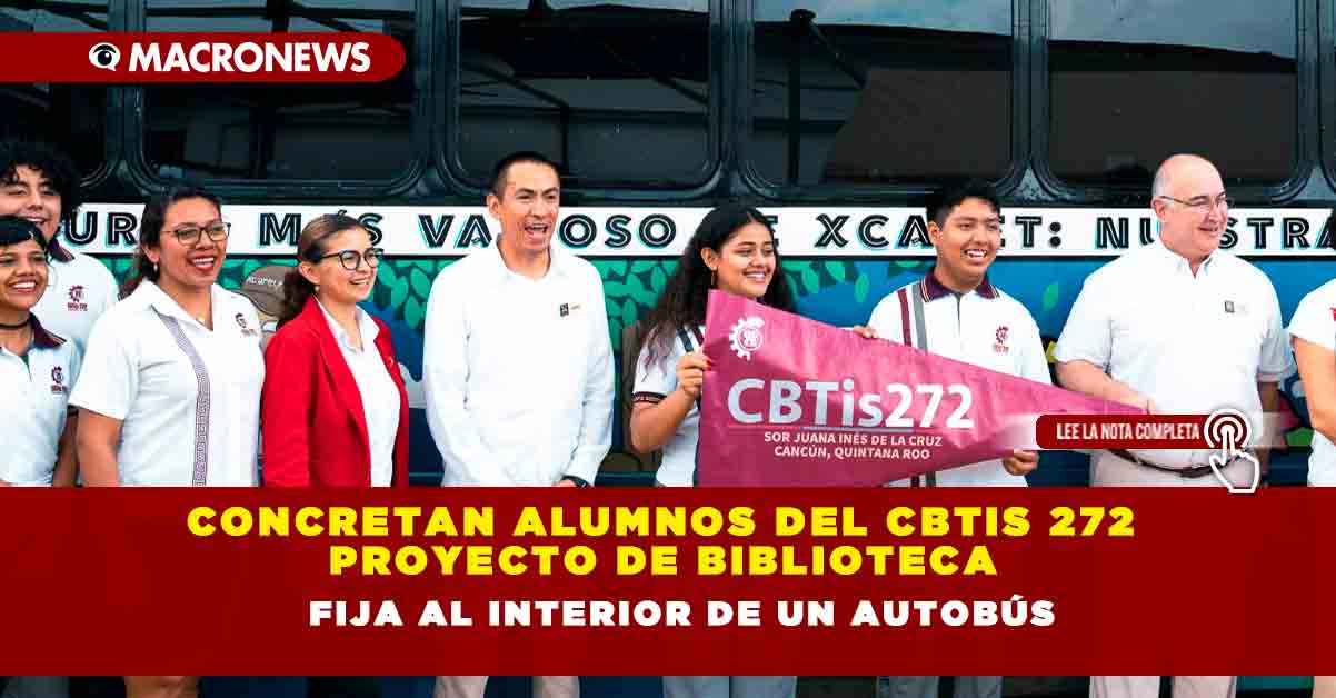 CONCRETAN ALUMNOS DEL CBTIS 272 PROYECTO DE BIBLIOTECA FIJA AL INTERIOR ...