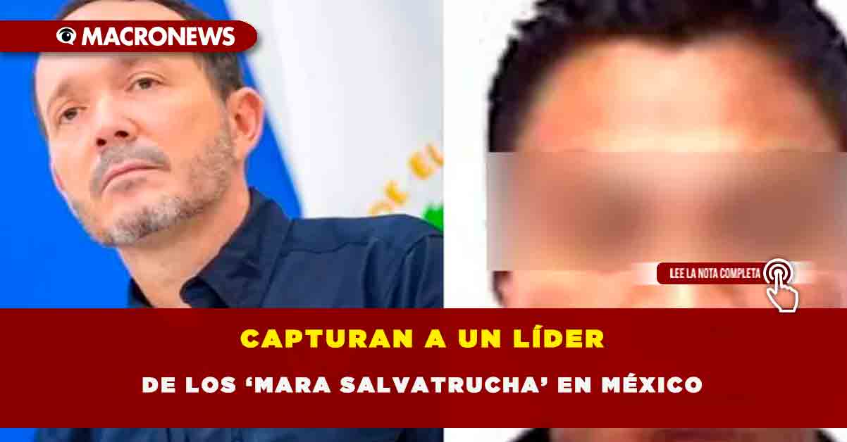 CAPTURAN A UN LÍDER DE LOS ‘MARA SALVATRUCHA’ EN MÉXICO — Macronews