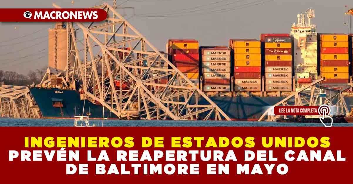 INGENIEROS DE ESTADOS UNIDOS PREVÉN LA REAPERTURA DEL CANAL DE ...