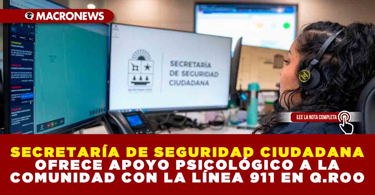 SECRETARÍA DE SEGURIDAD CIUDADANA OFRECE APOYO PSICOLÓGICO A LA ...